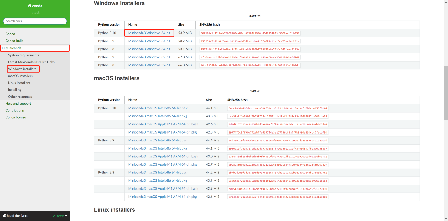 Windows 安装 MiniConda – 技术博客